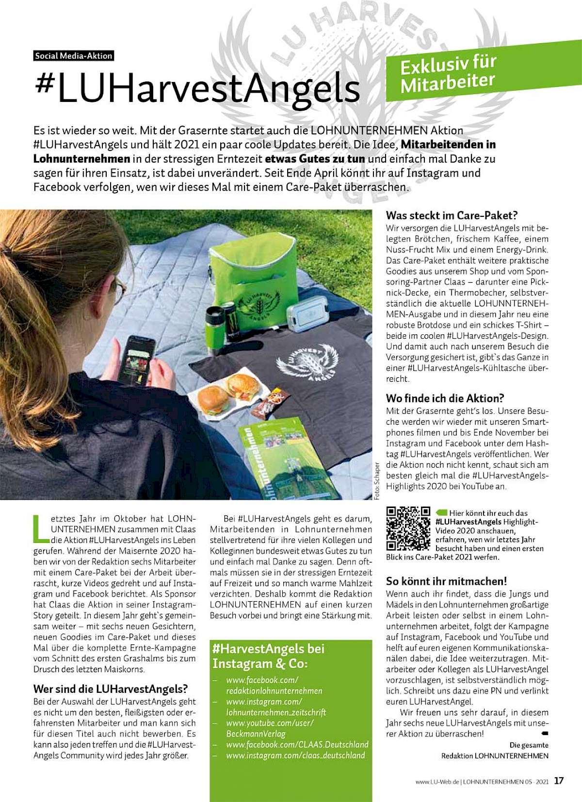 Neue Ernte, neue Harvest Angels | Beckmann Verlag